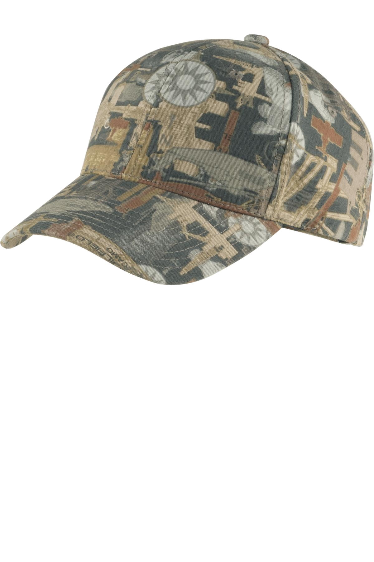 Port Authority Adult Unisex camouflage Cap Oilfield Camo One Size Fits ...