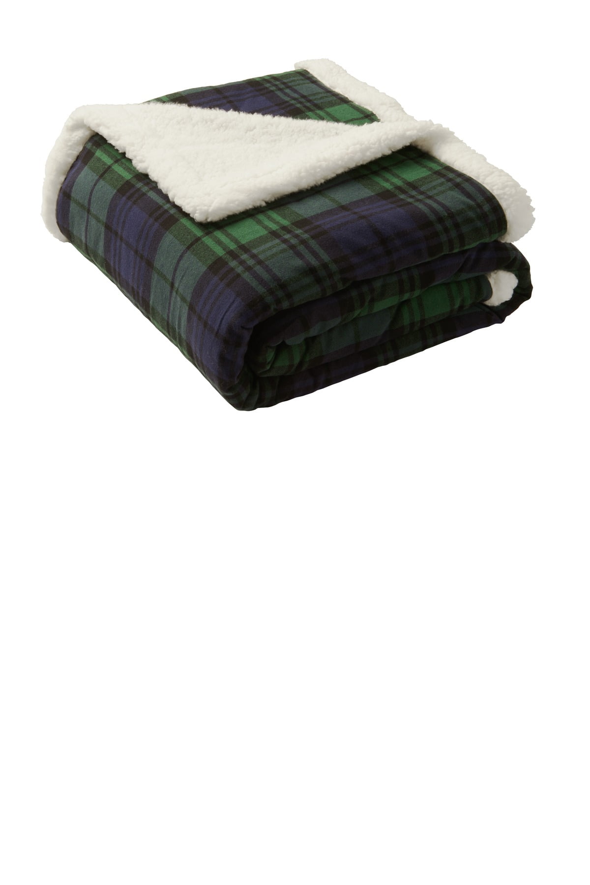 Port Authority Flannel Sherpa Blanket. BP43 - Walmart.com