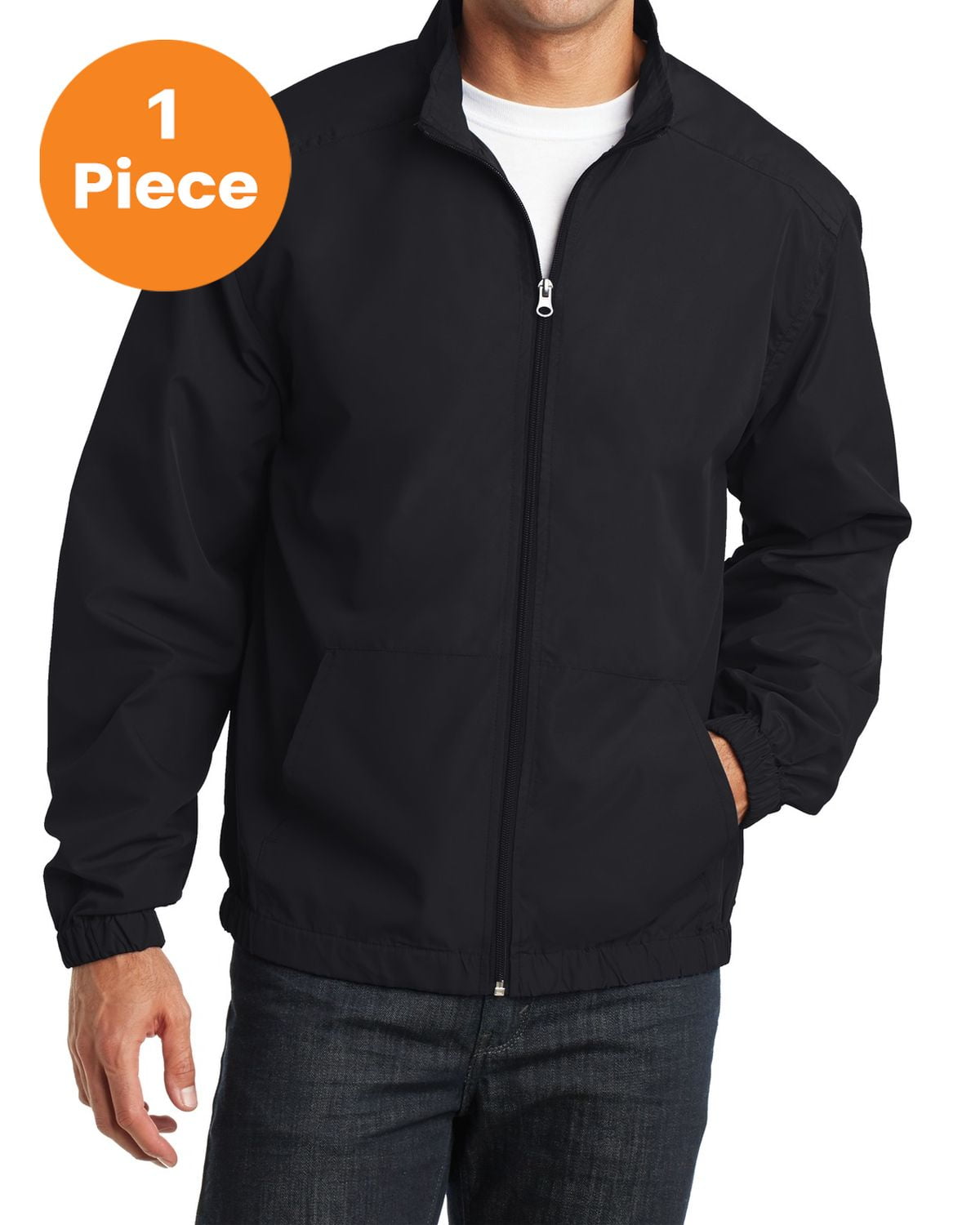 Port Authority J305 Essential Jacket, Black, M, Mens Coats and Jackets ...
