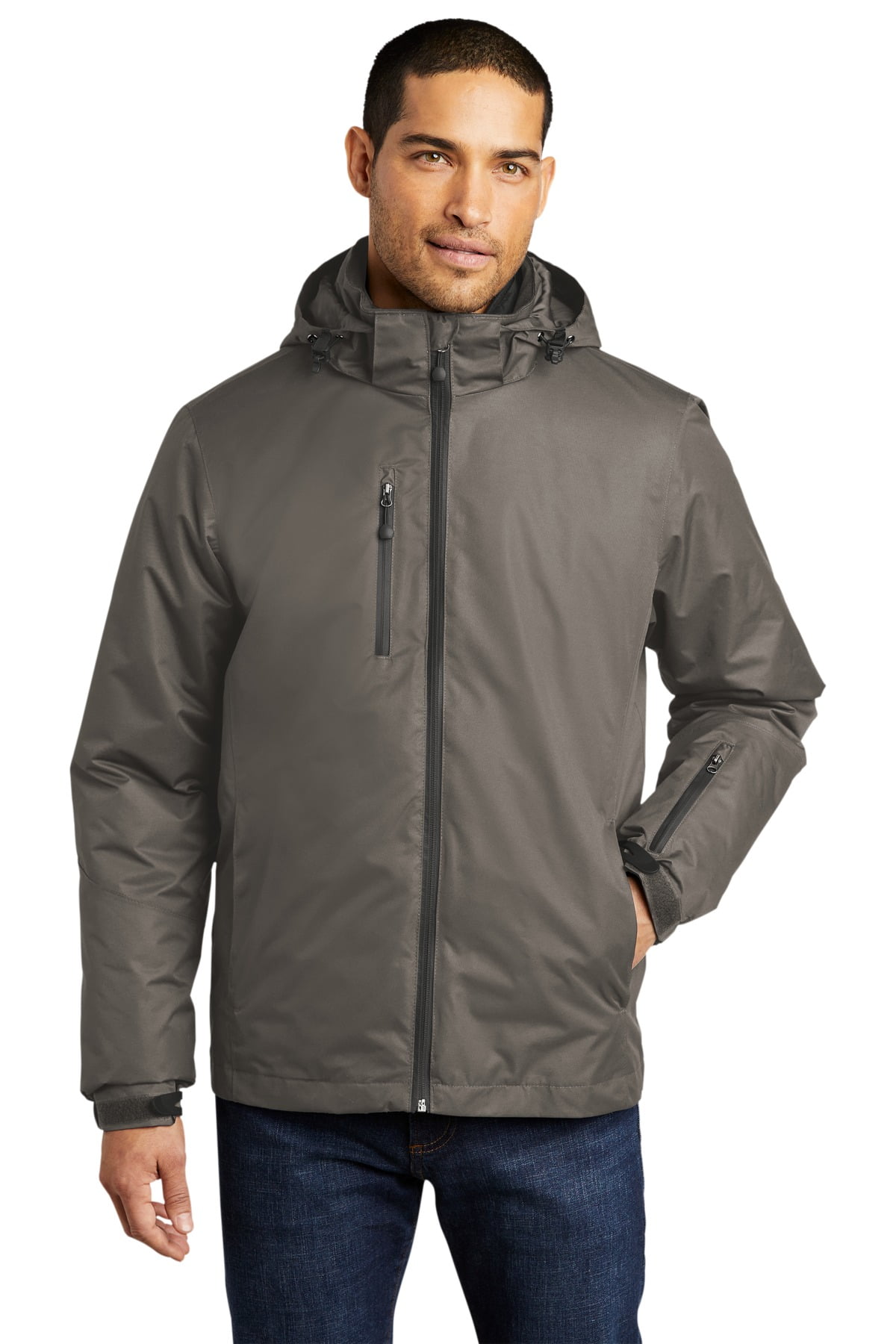 Port Authority J332 Vortex Waterproof 3-in-1 Jacket, Rain Jackets ...