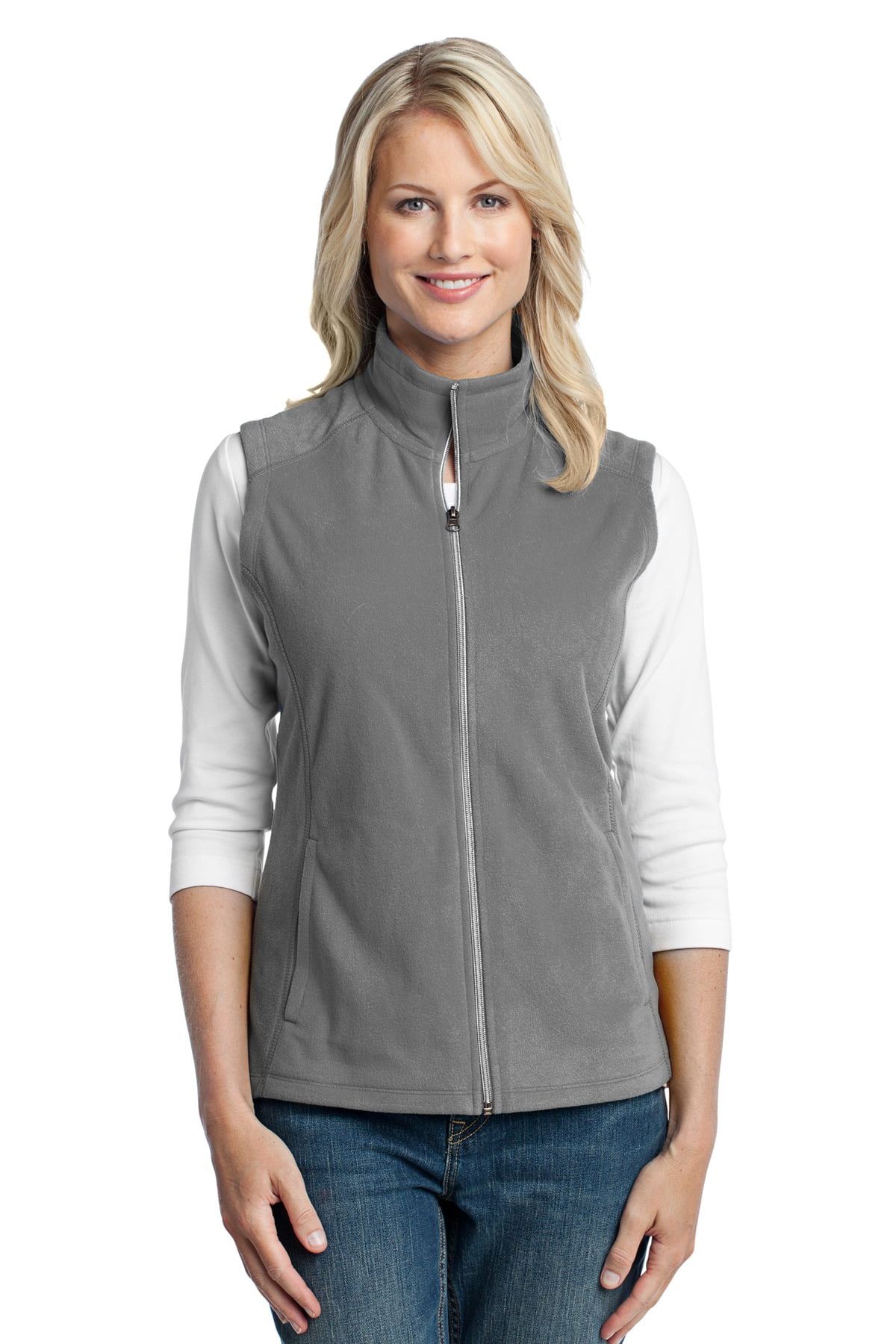 Port Authority Ladies Microfleece Vest - Walmart.com