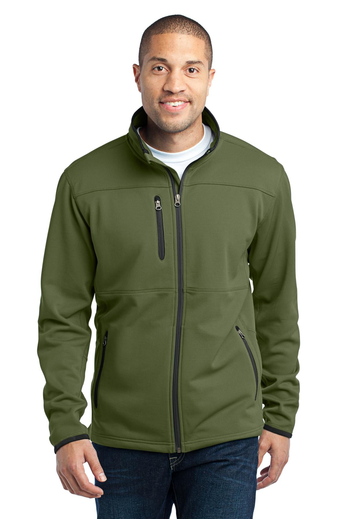 Port Authority Men's Pique Fleece Jacket - Walmart.com