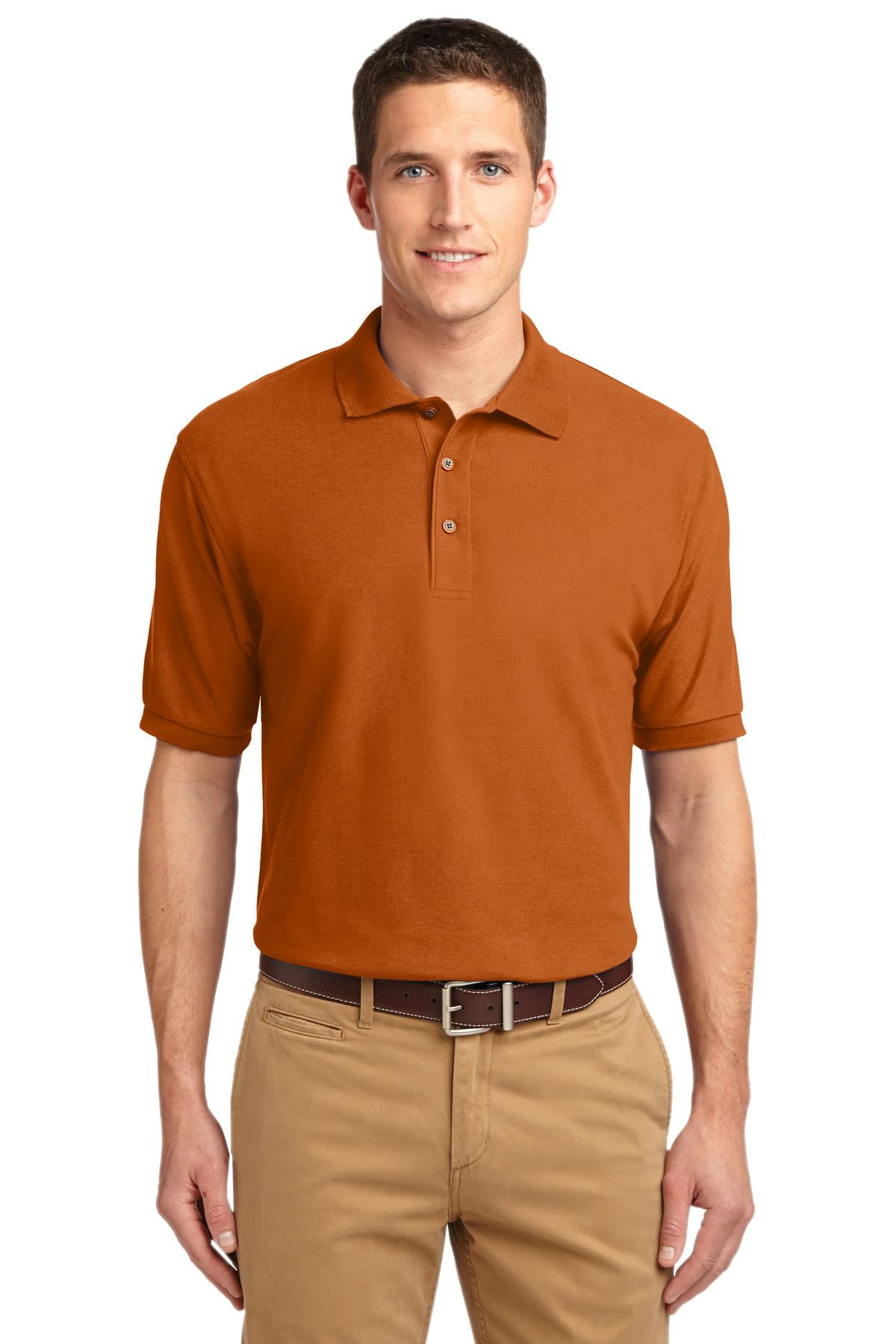 Port Authority Men's Silk Touch Polo. K500 - Walmart.com