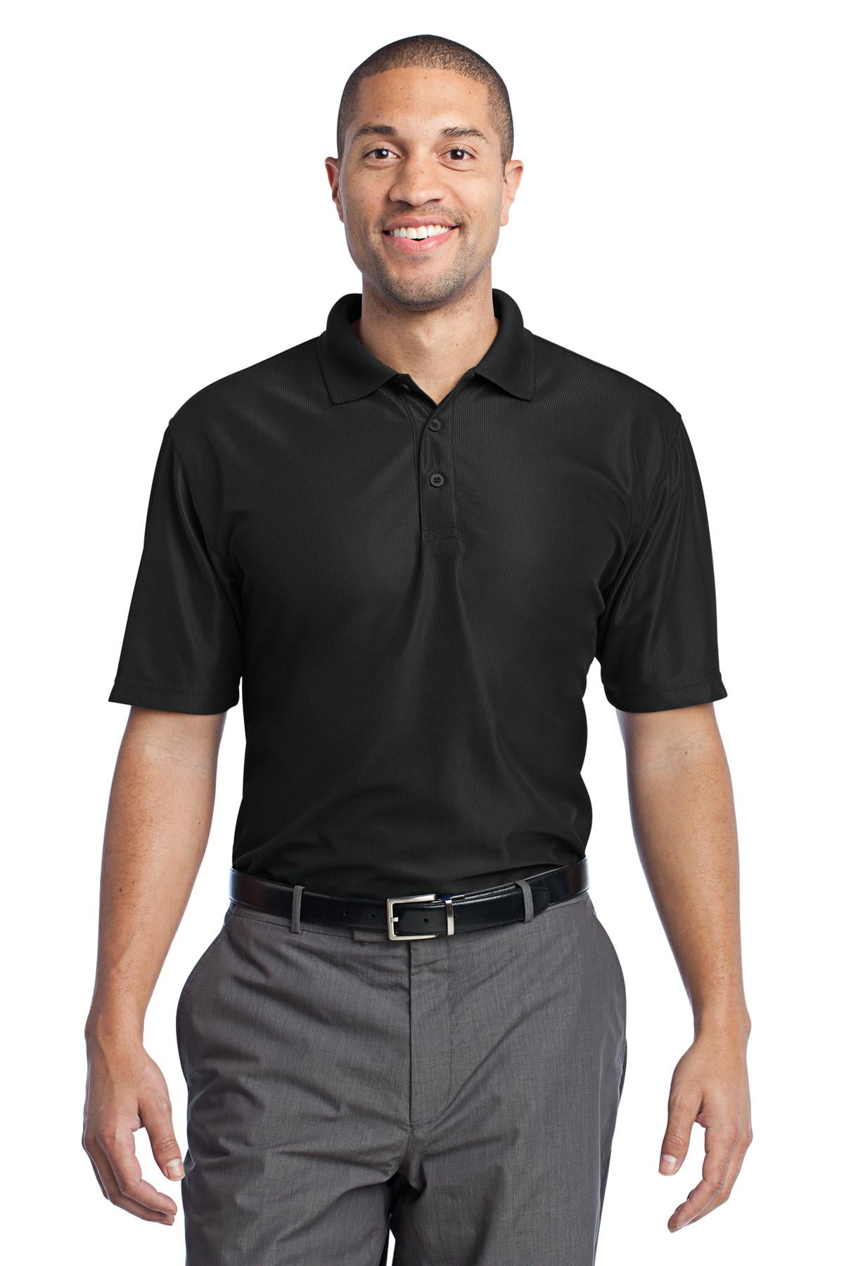 Port Authority Mens Performance Vertical Pique Polo - Walmart.com