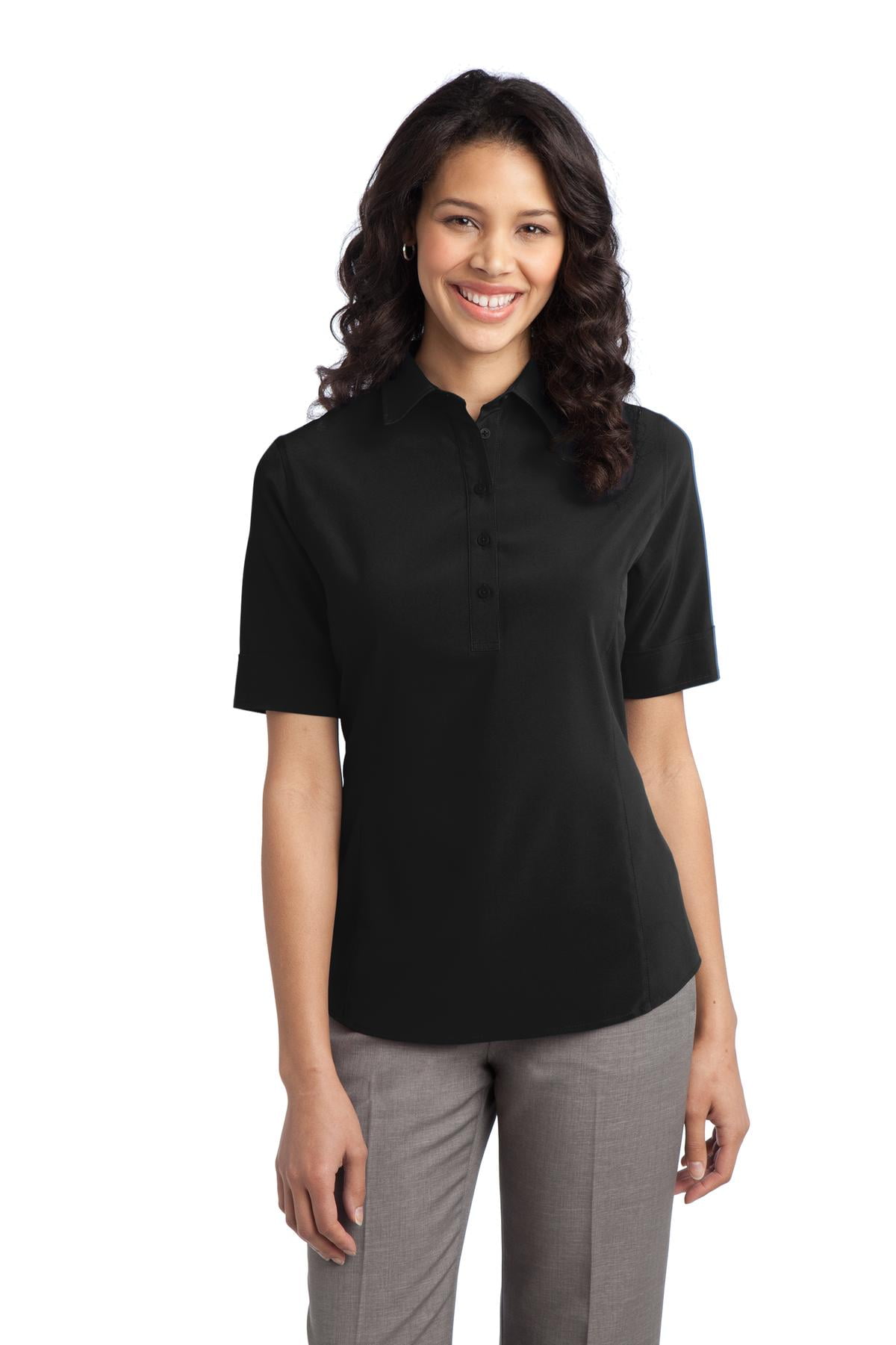 Port Authority Mens Silk Touch Performance Pocket Polo - Walmart.com