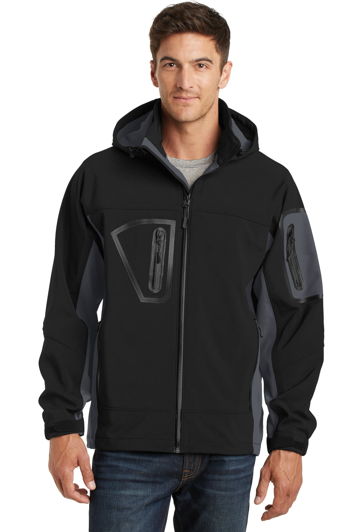 Port Authority Mens Waterproof Soft Shell Jacket. J798 - Walmart.com