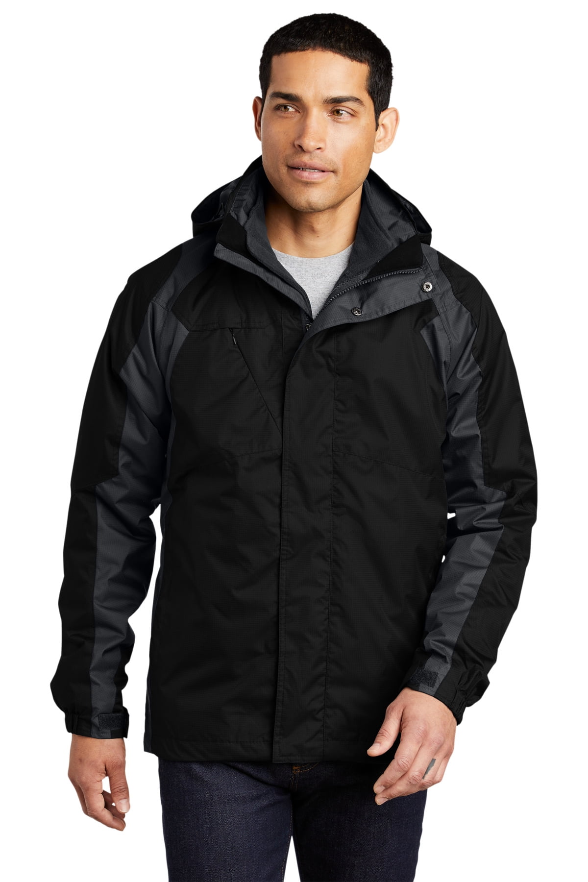 Port Authority Coat J310 Mens Ranger 3-in-1 Jacket - Walmart.com