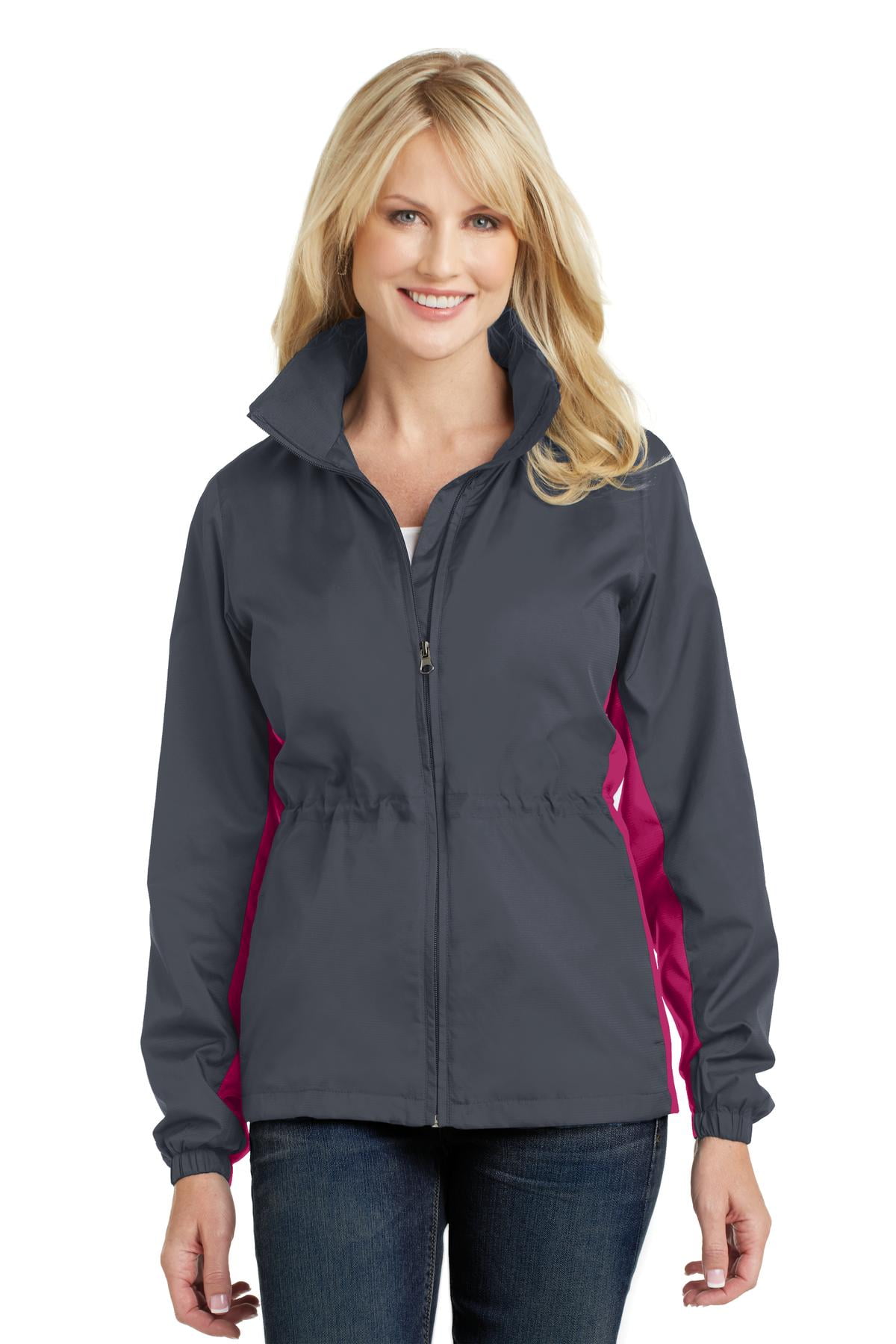 Port Authority Women's Core Colorblock Wind Jacket. L330 - Walmart.com