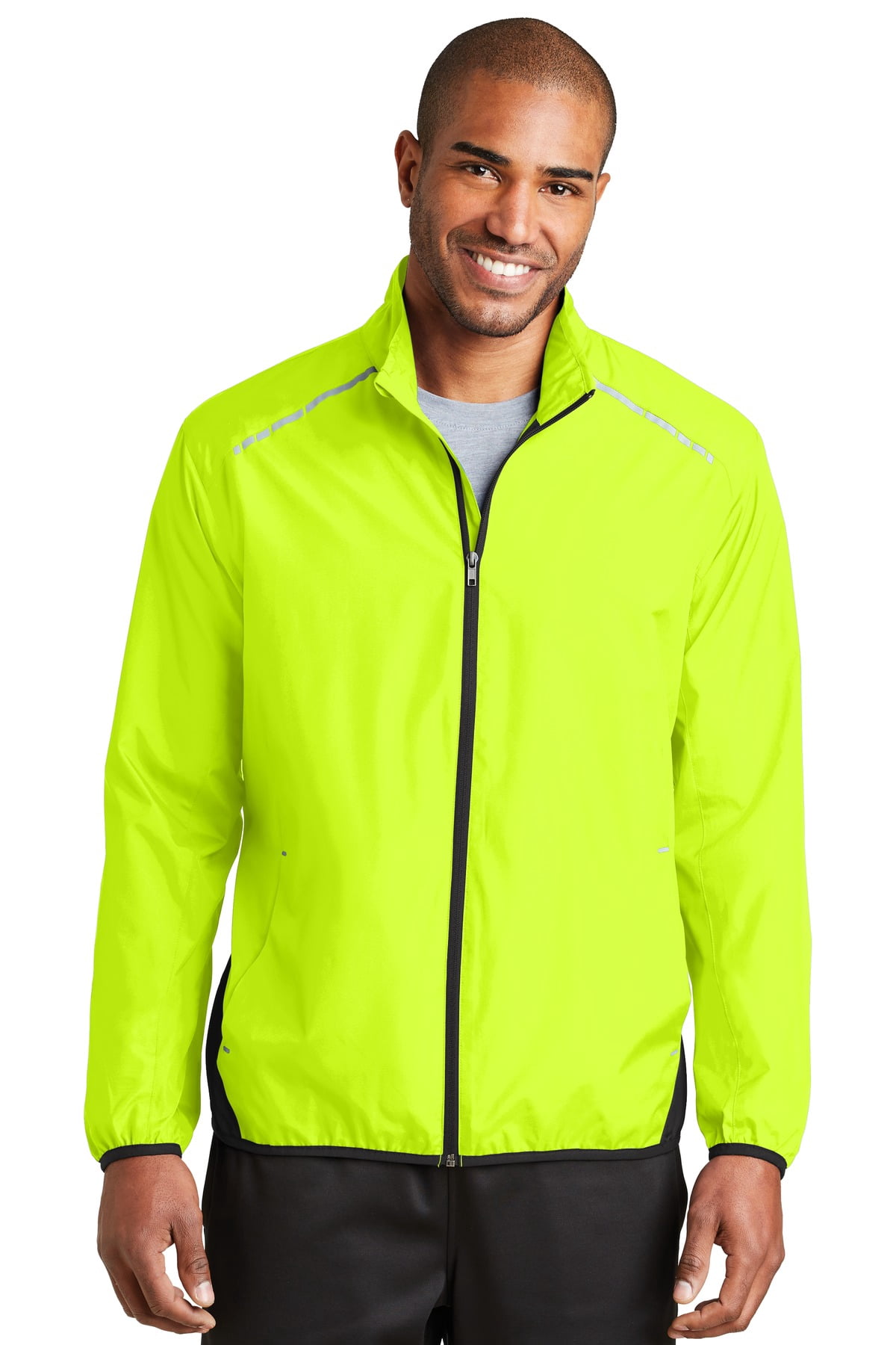Port Authority Zephyr Reflective Hit Full-Zip Jacket - Walmart.com