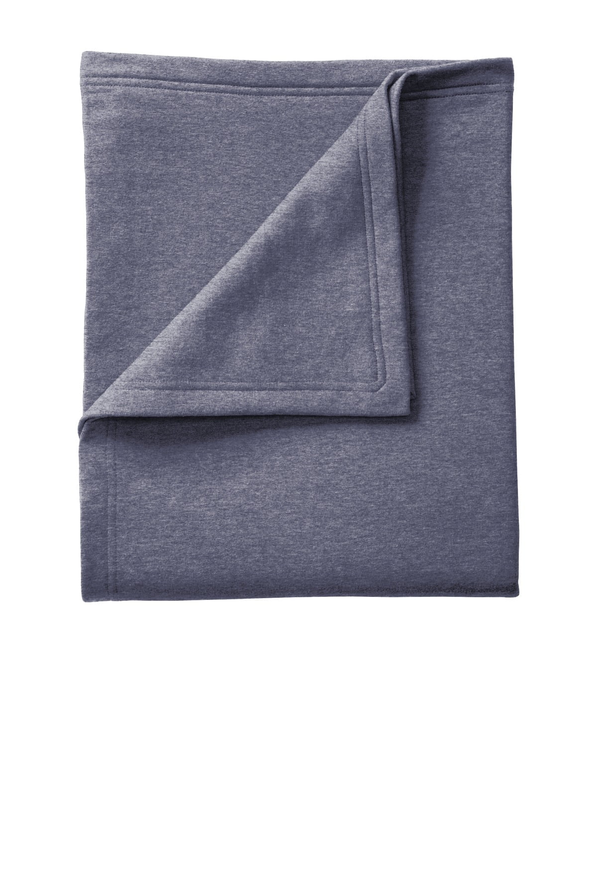 Port & Co Adult Unisex Plain Blanket Heather Navy One Size Fits All ...