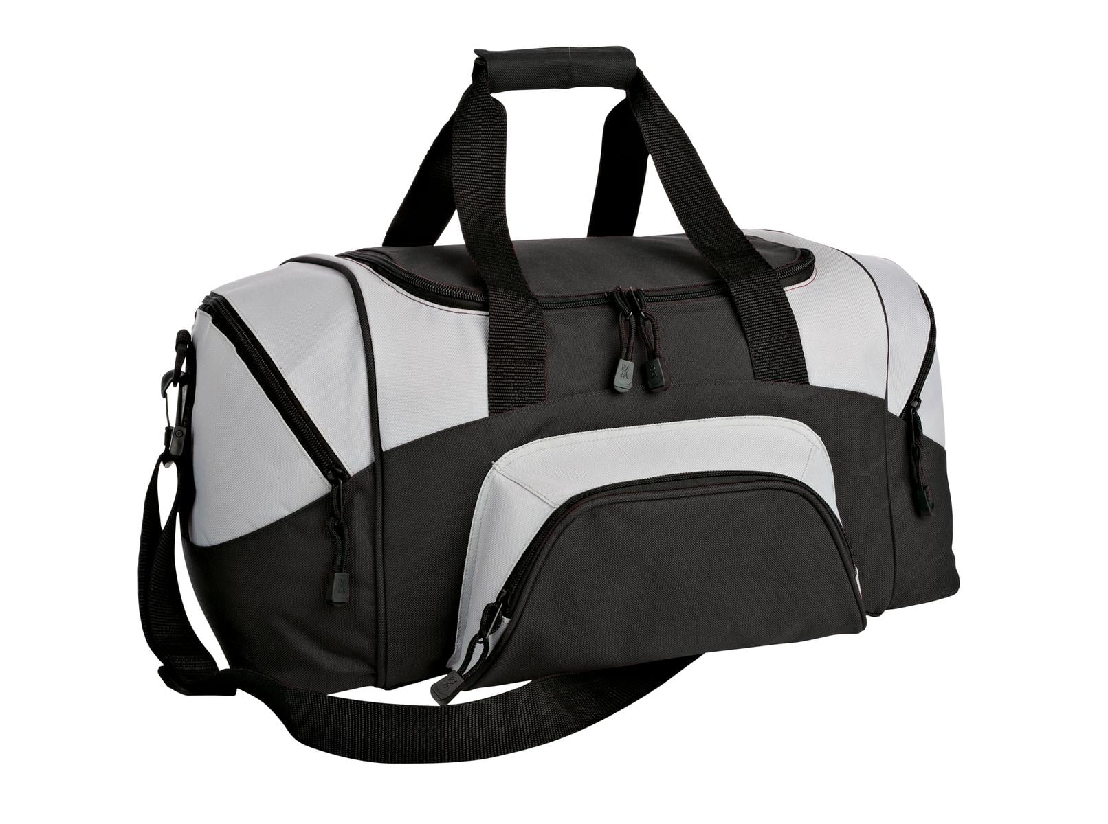 Port & Company BG990S Duffel Bag Unisex Adult Improved Colorblock Small ...