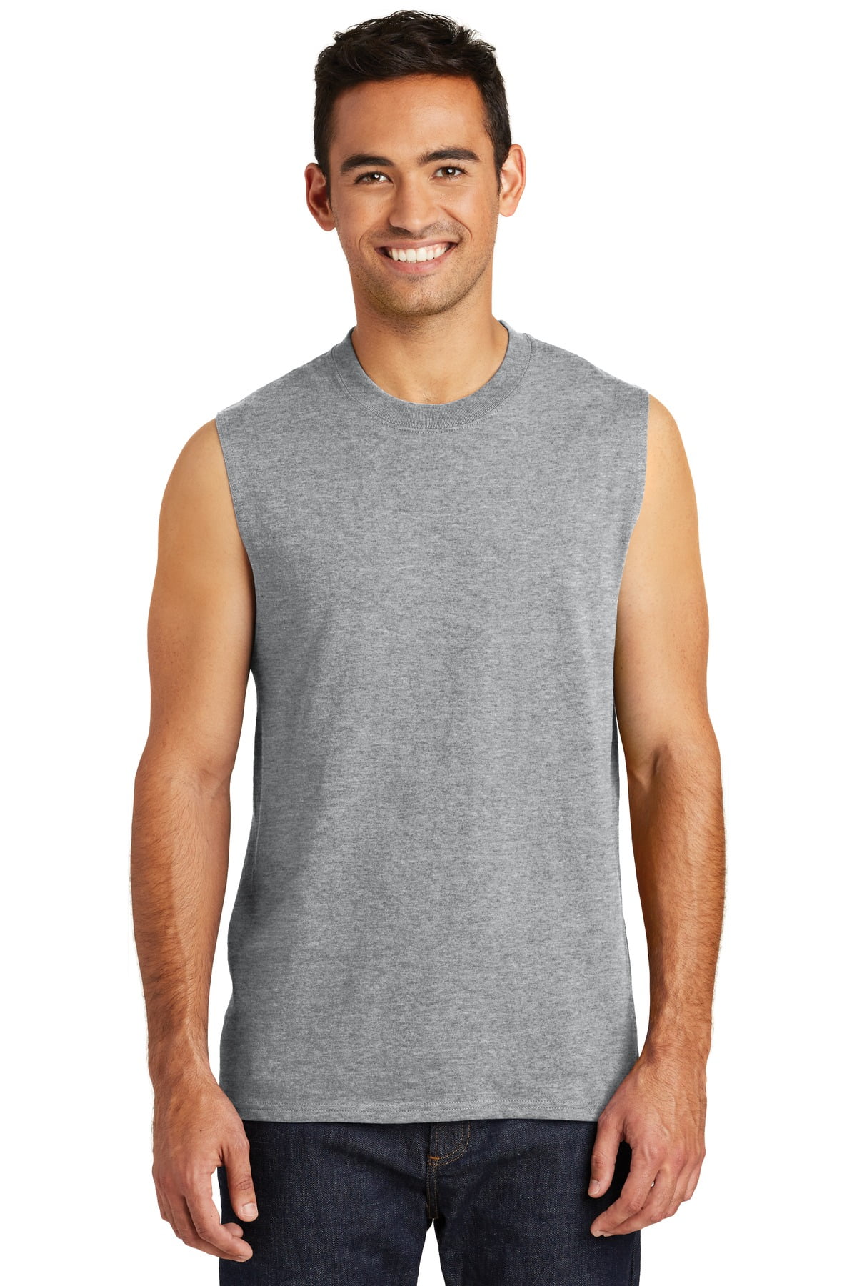 Port & Company Core Cotton Sleeveless Tee - Walmart.com