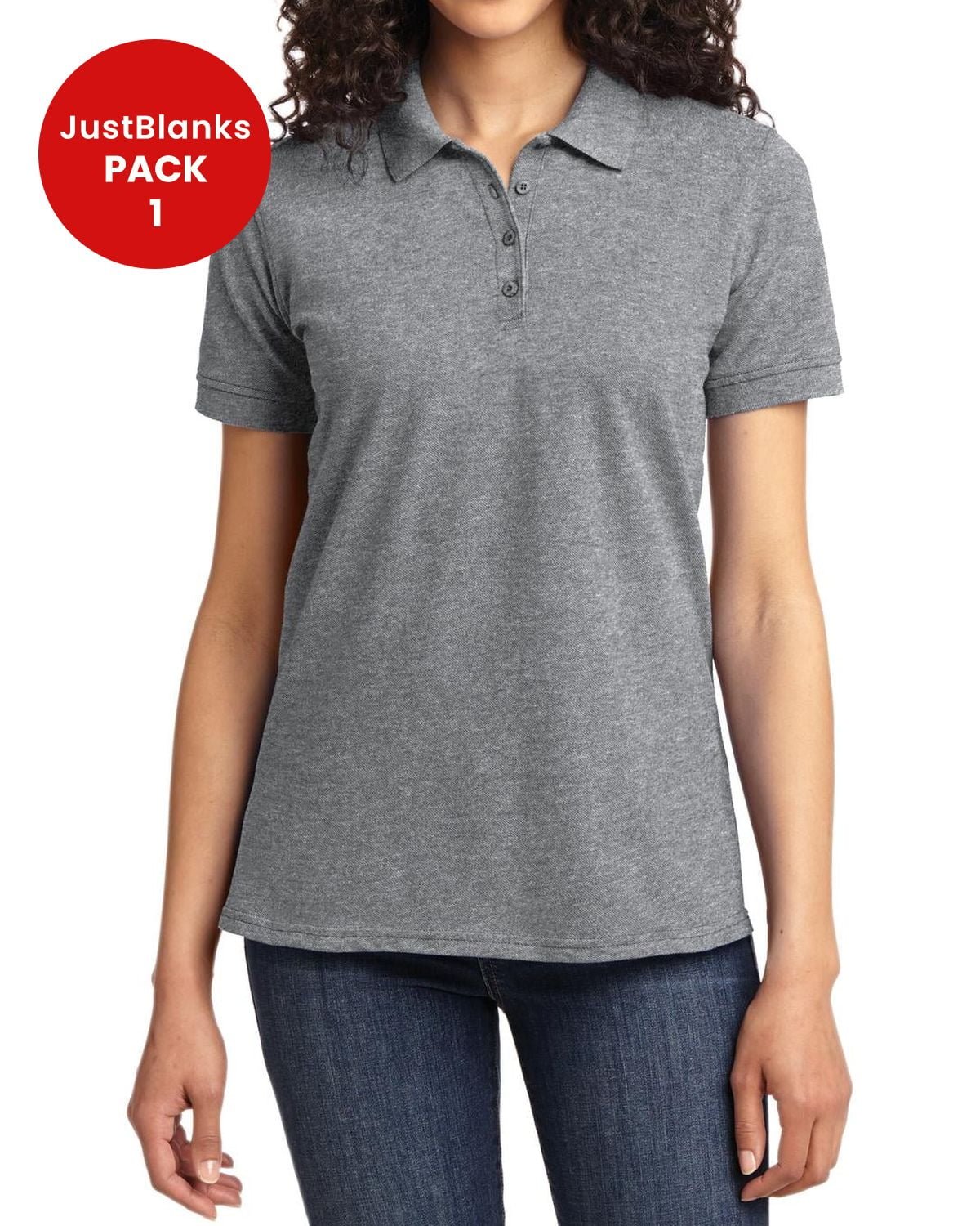 JustBlanks With a stain-release finish, this budget-minded polo is ...