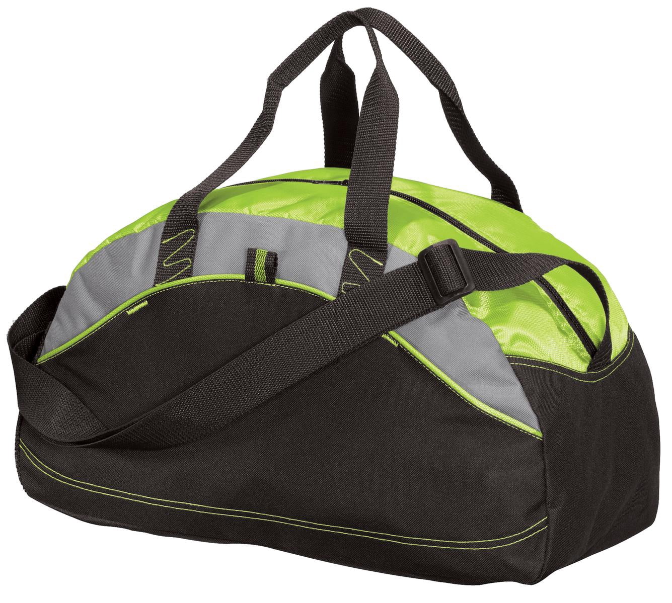 Port & Company Improved Medium Contrast Duffel Duffle Bag with ...
