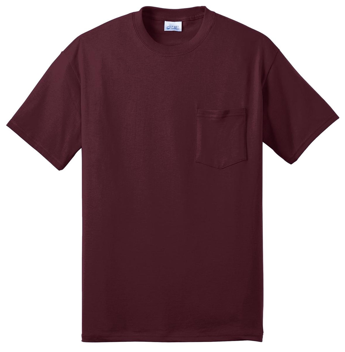 Port & Company Men's Big & Tall Soft Pocket T-Shirt, 50/50 Cotton/Poly ...