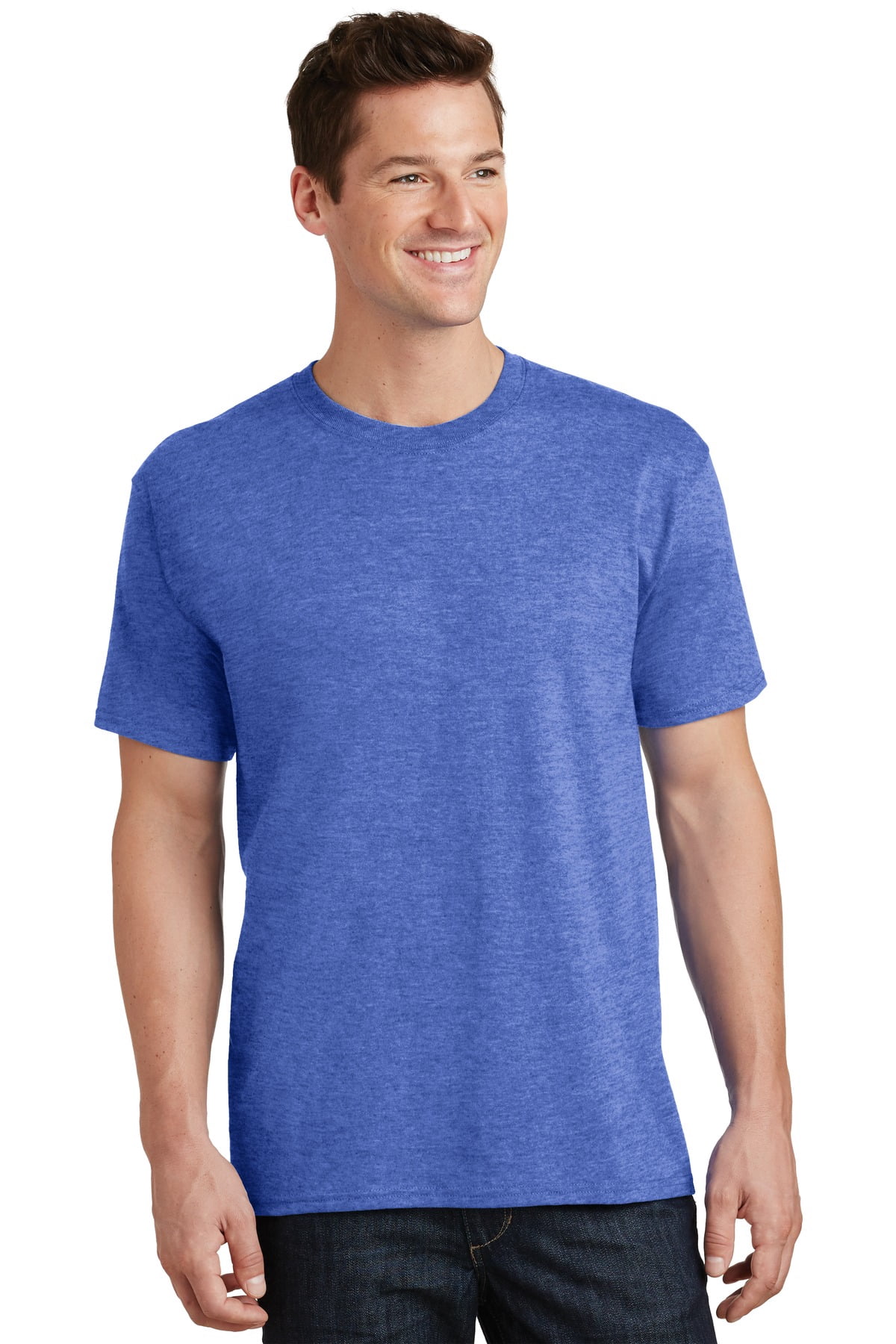 Port & Company Men's PC54 Tee Shirt 5.4-oz 100% Cotton T-Shirt ...