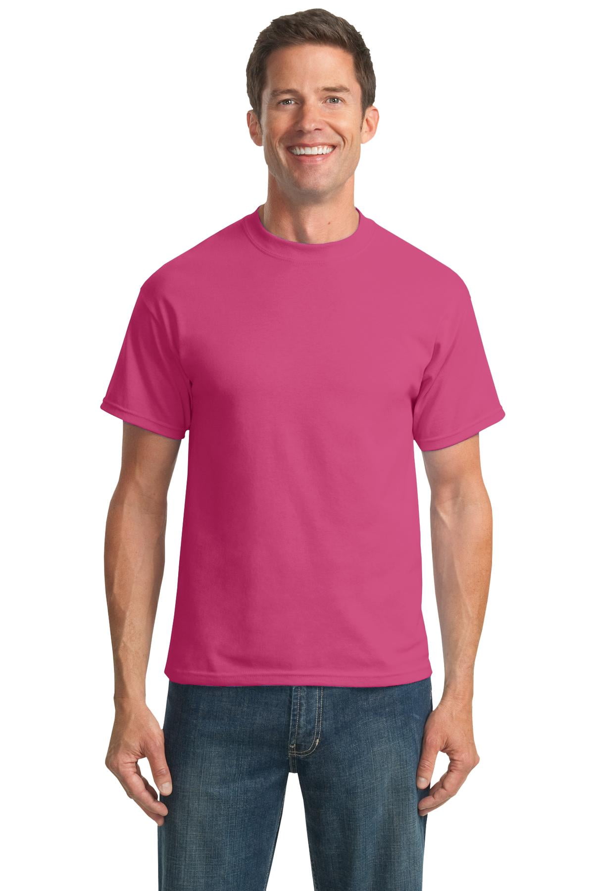 Port Company Mens Tall 50/50 Cotton/Poly T Shirts - Walmart.com