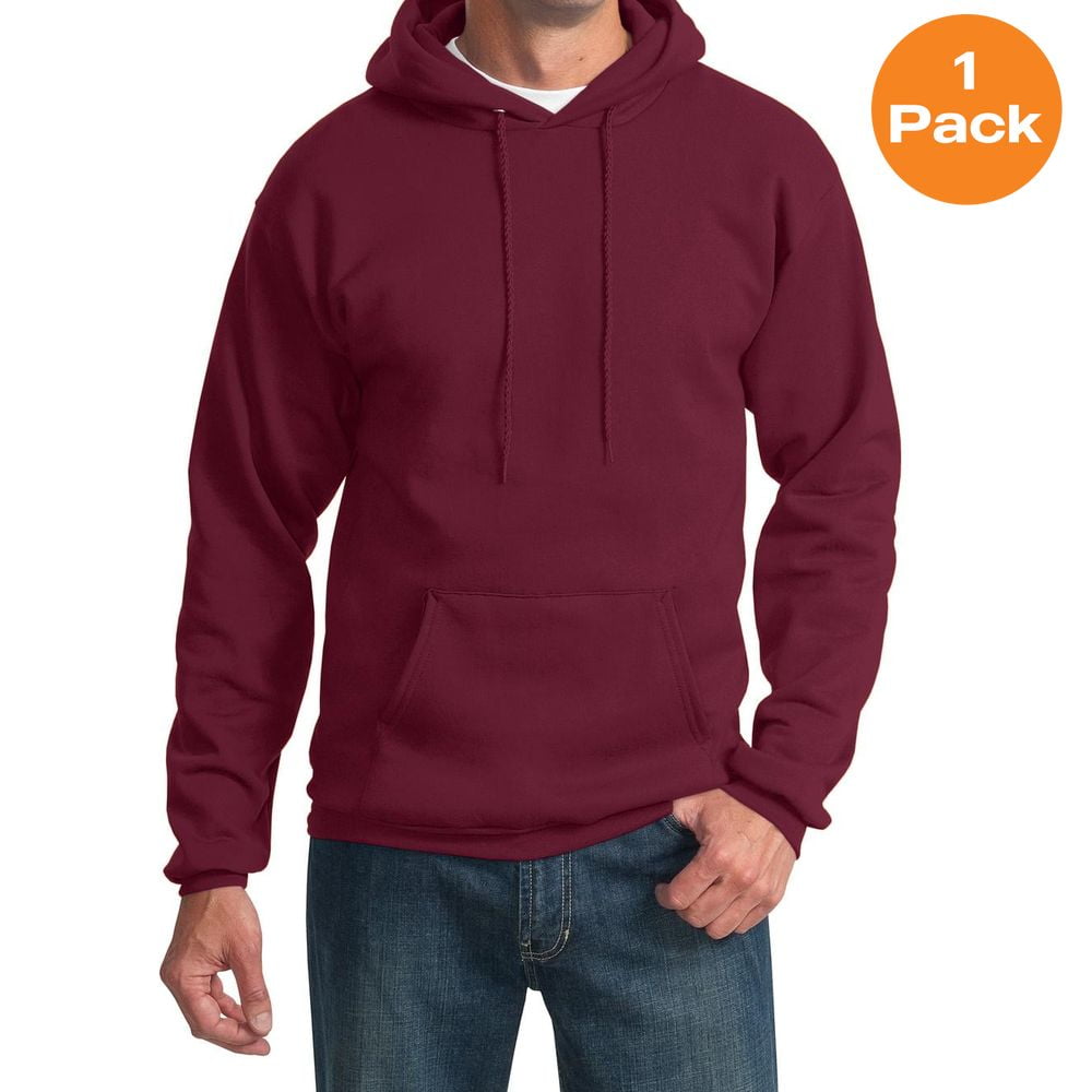 Port & Company PC90HT Tall Essential Fleece Pullover Hooded Sweatshirt ...