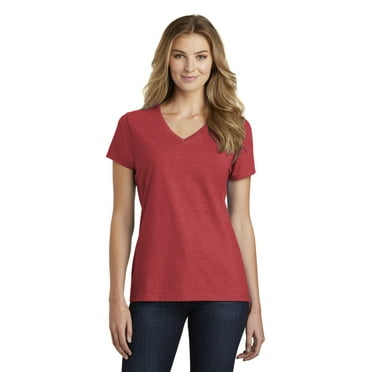 Hanes Women's Nano-T V-Neck T-Shirt - Walmart.com