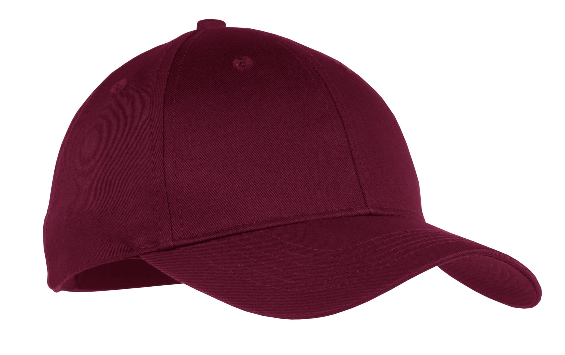 Port & Company Youth Six Panel Twill Cap-One Size (Maroon) - Walmart.com