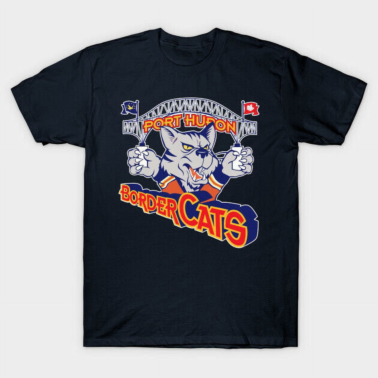 Port Huron Border Cats UHL CoHL Hockey T-Shirt Beacons Flags - Walmart.com
