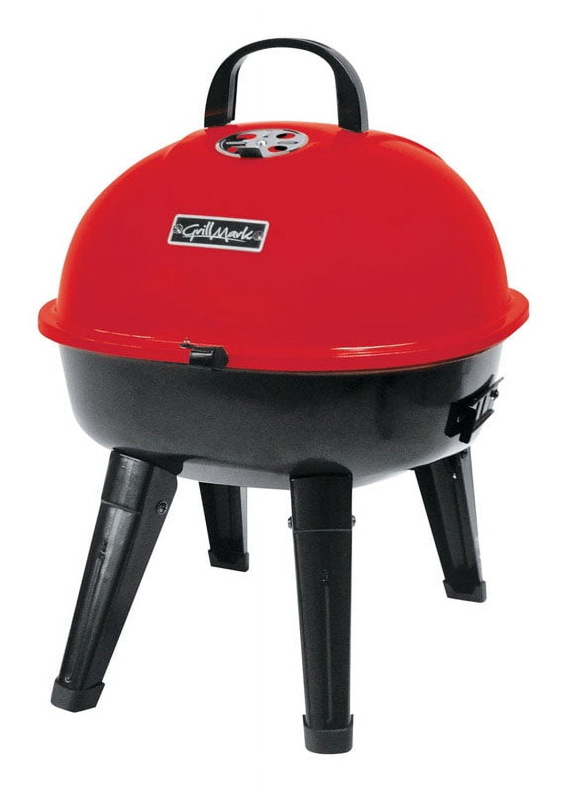 Port Kettle Grill 14"Red - Walmart.com