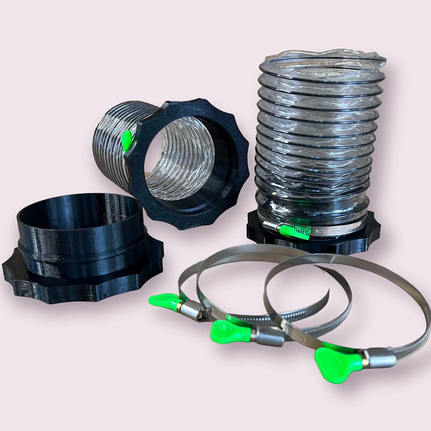 Port Magnetic Dust Collector System 10PC Starter Kit - Quick Disconnect ...