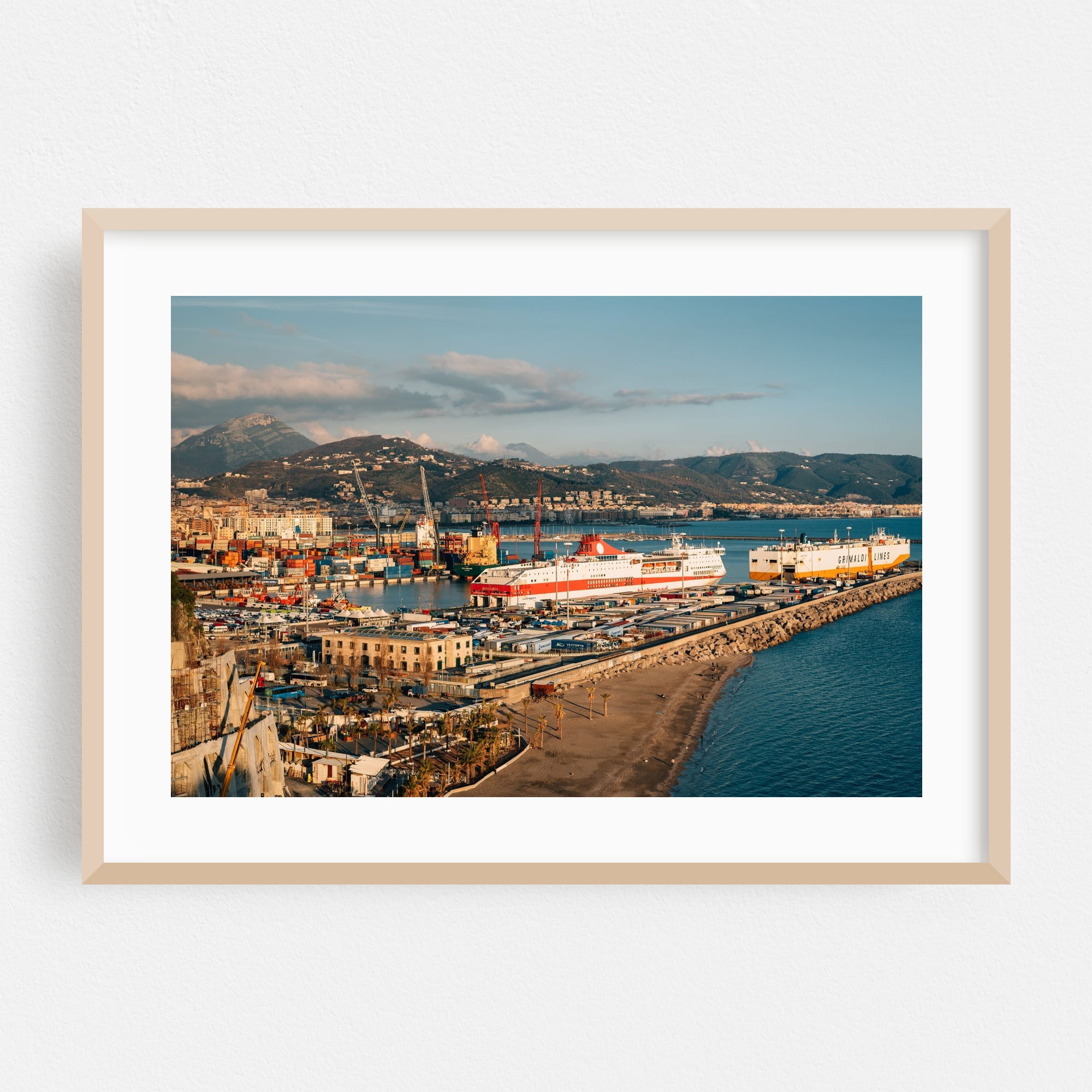 Port of Salerno 01 - Salerno Campania Italy Photography Harbor Port ...