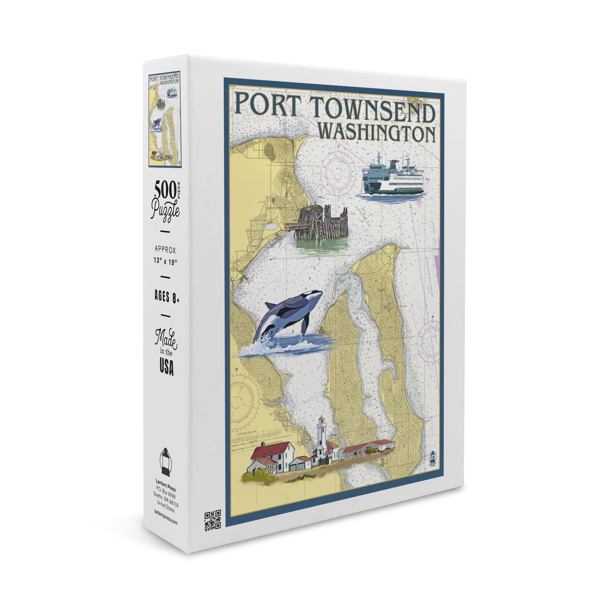 Port Townsend, Washington, Port Townsend Nautical Chart (19x27 inches ...