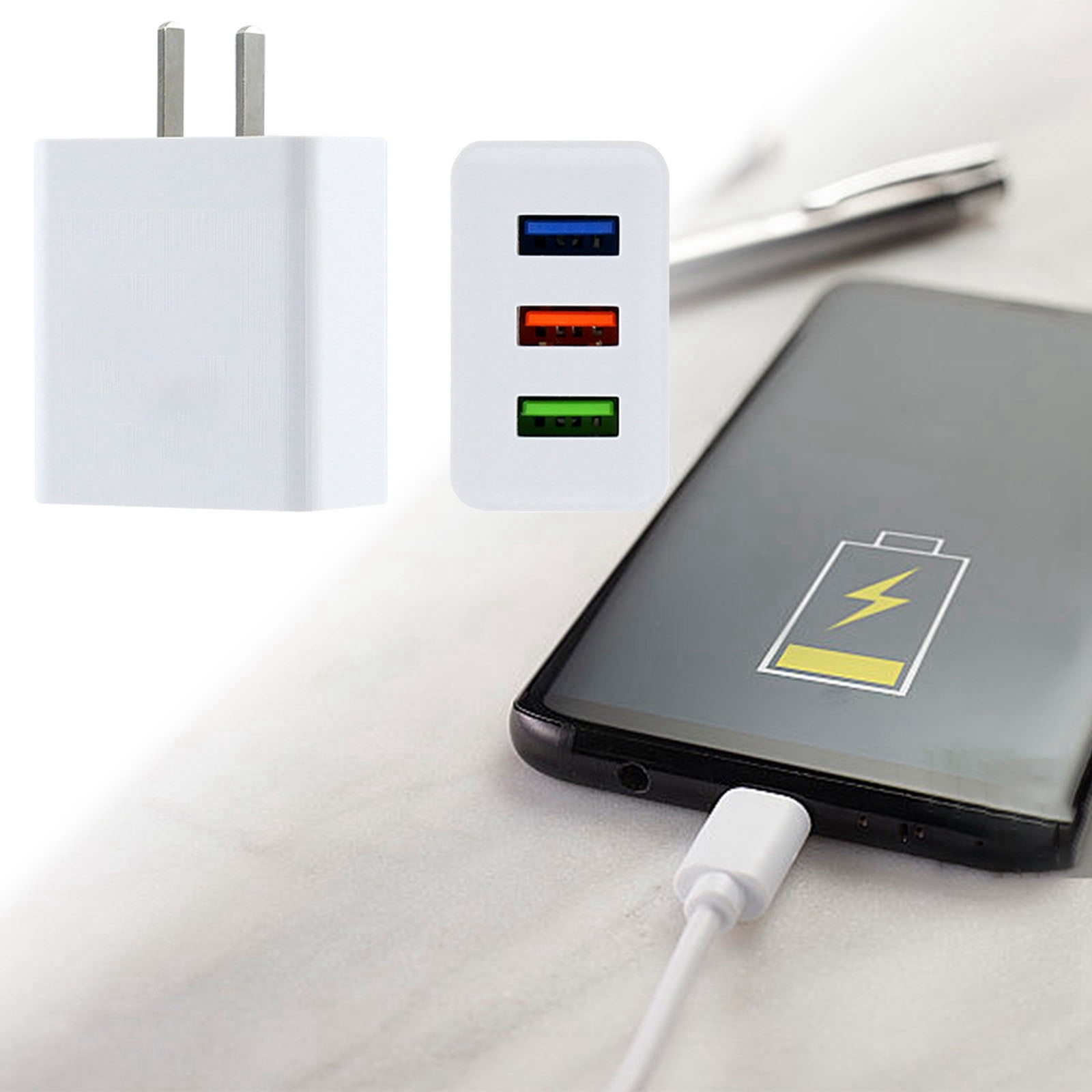 Port USB Travel Power Adapter Global Mobile Phone Charger US ...