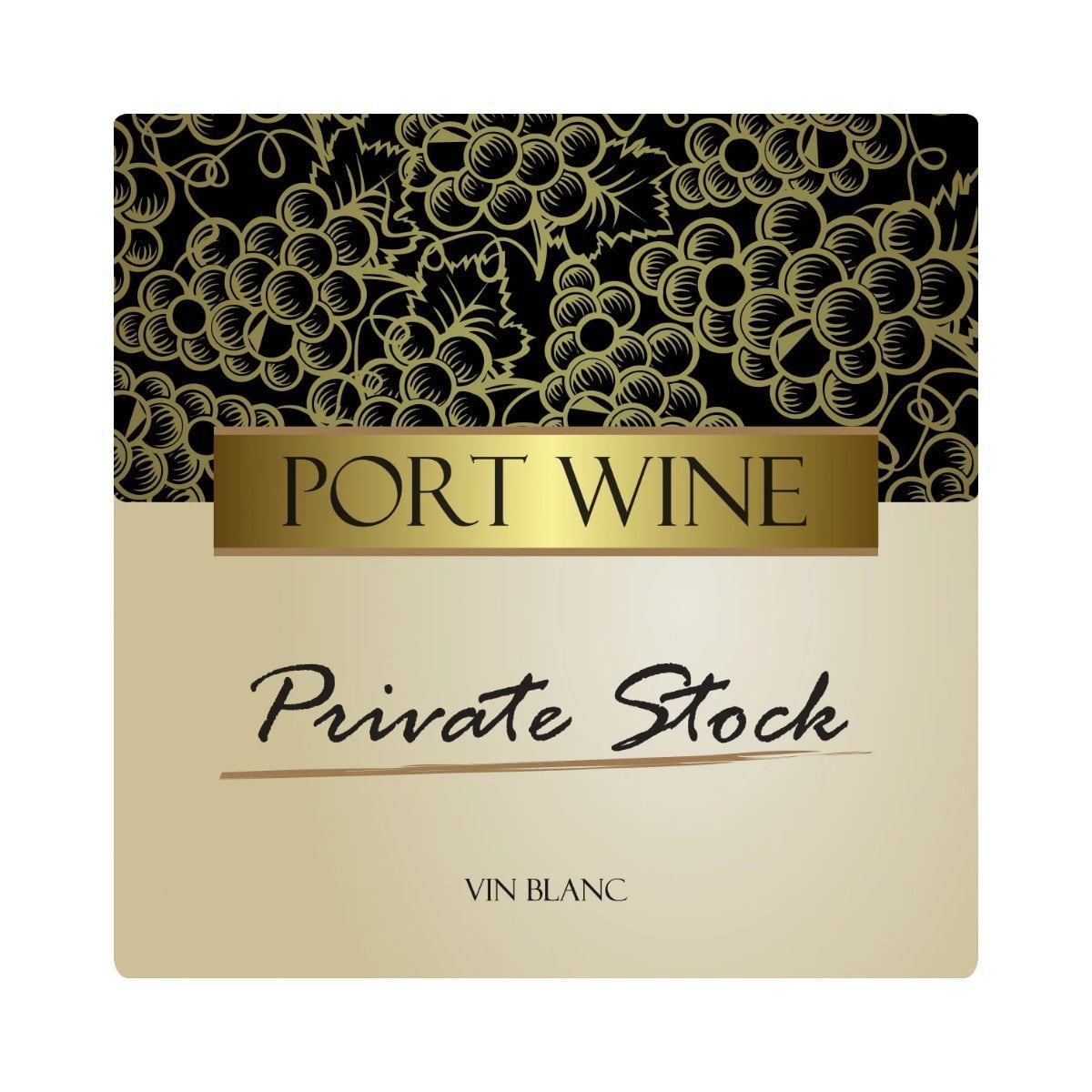Port Wine Style - Wine Label (50/Pack) - Walmart.com