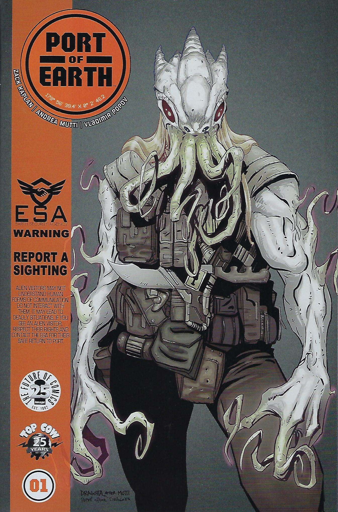 Port of Earth #1A VF ; Image Comic Book - Walmart.com