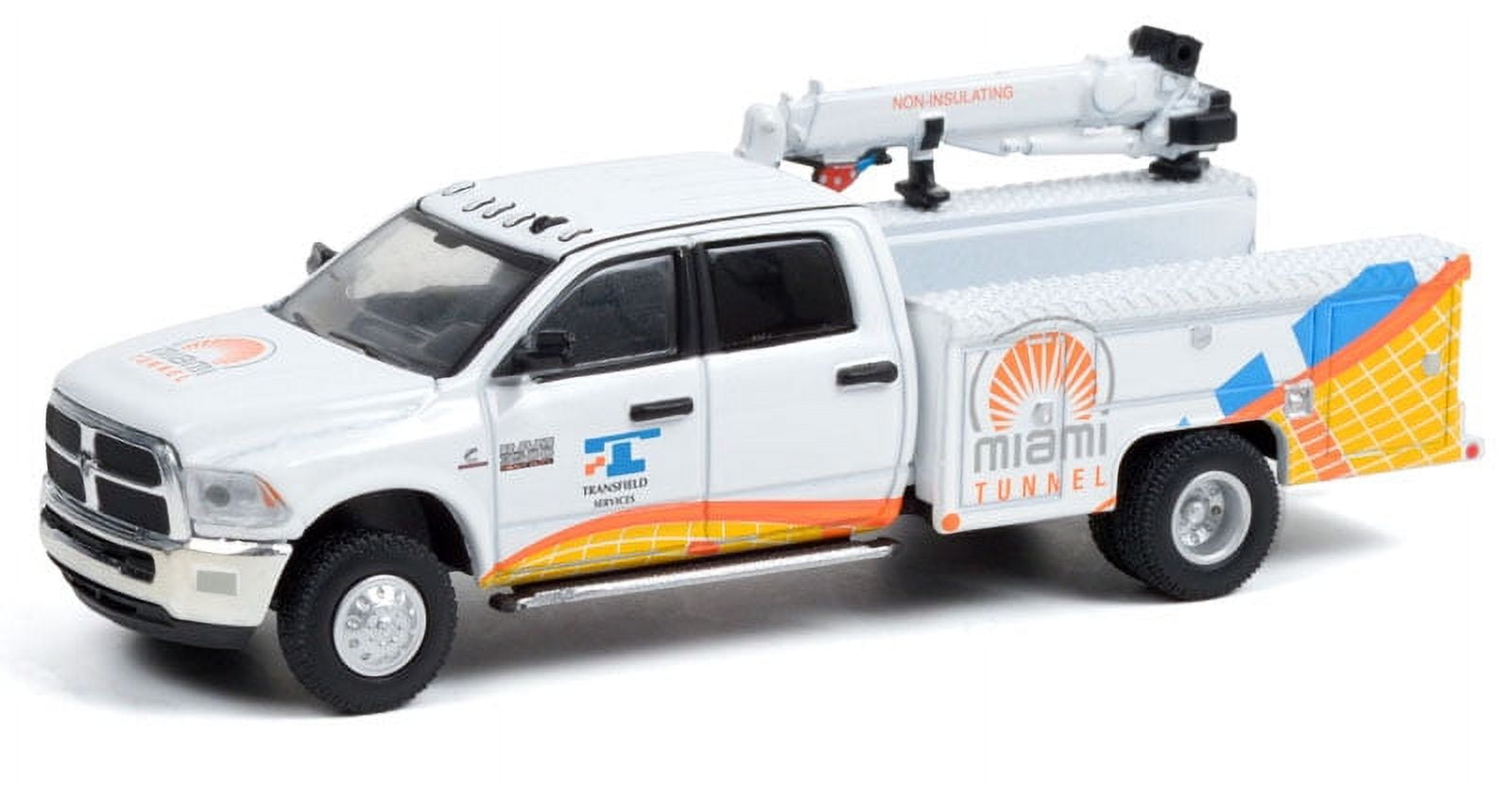 Port of Miami Tunnel 2015 Dodge Ram 3500 Crane Truck, White ...