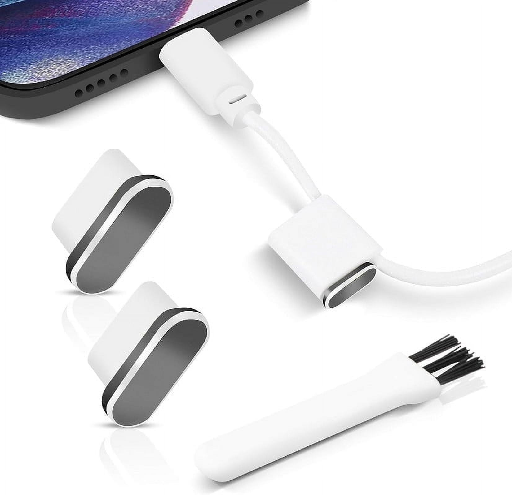 PortPlugs USB C Dust Plug, Aluminum (2-Pack) - Compatible w/iPhone 15 ...