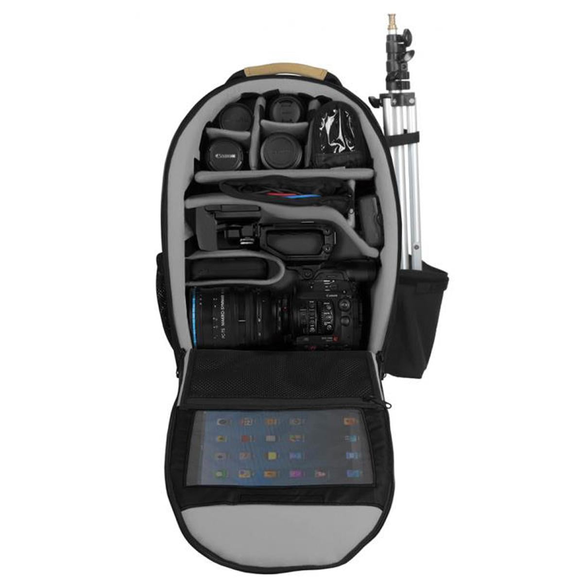 Porta Brace Backpack with Lightweight Semi-Rigid Frame for Canon C300MK ...