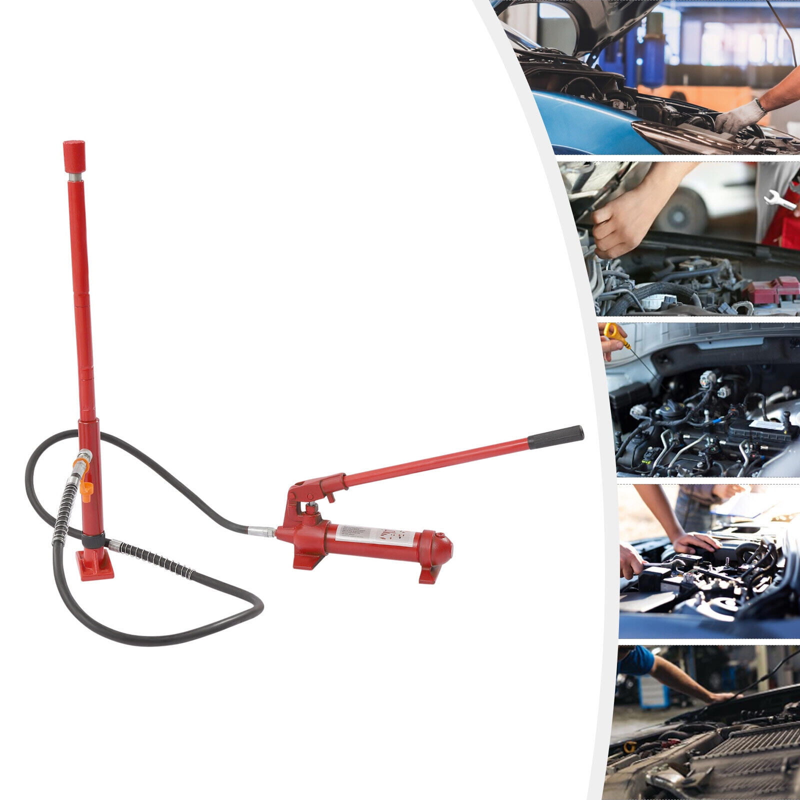 Porta Power Hydraulic Jack Auto Body Frame Repair Kit Lift Ram 6 Ton ...