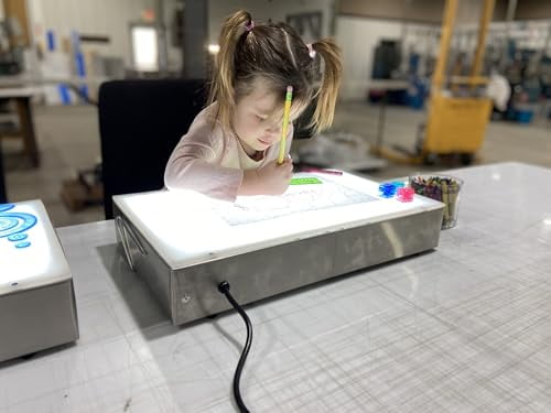 Porta-Trace 1012-2L Stainless Steel LED Lightbox - Walmart.com