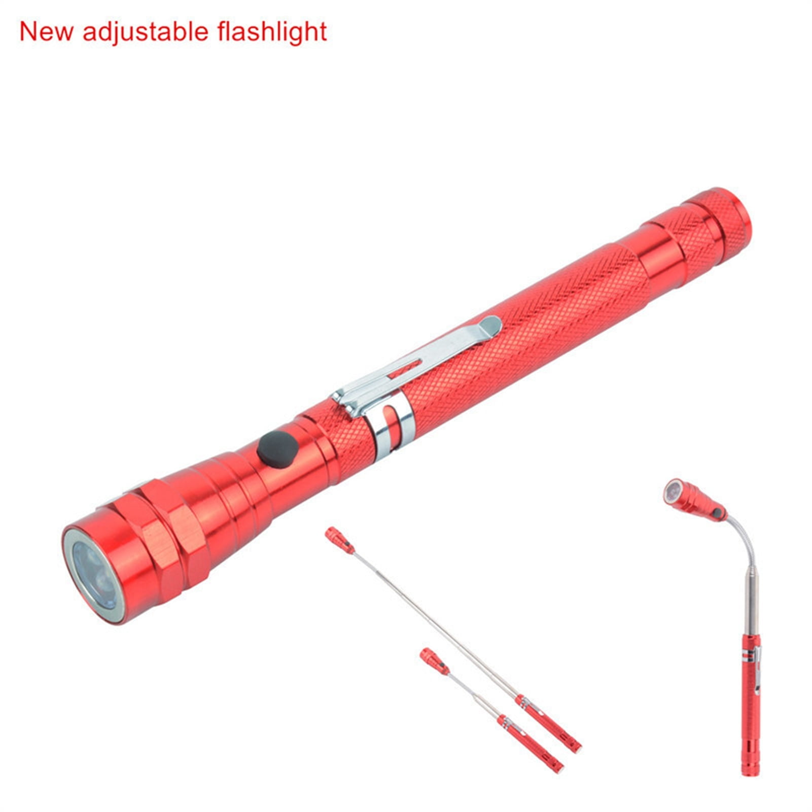 Portabl LED Flashlight 3 LED Adjustable multi-function car repair ...