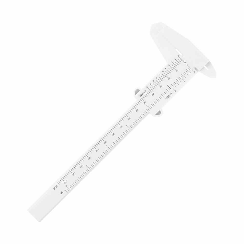 Portable 0-150mm Plastic Ruler Jewelry Sliding Gauge Vernier Caliper ...