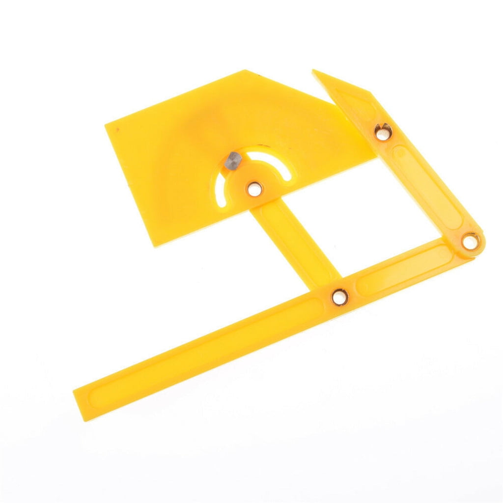 Portable 0-180 Degrees Angle Finder Protractor Goniometer Miter Gauge ...