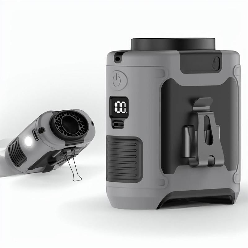 Portable 10000mAh Power Bank, 1 Count 3 in 1 Outdoor Fan with Torch, 3 ...