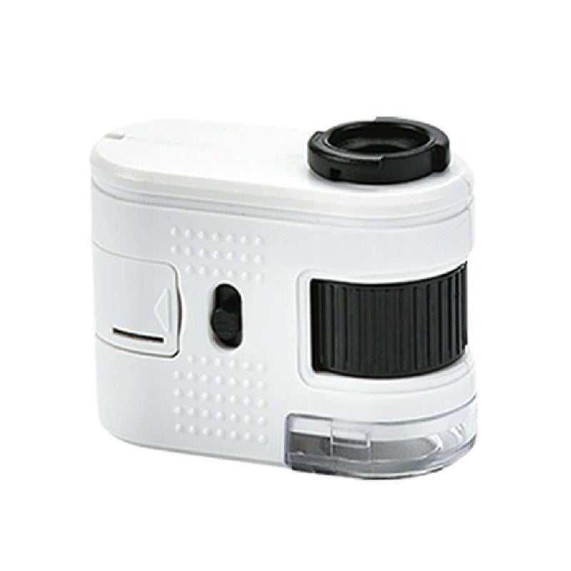 Portable 100X Magnification Mini Microscope with Clip On for Various ...