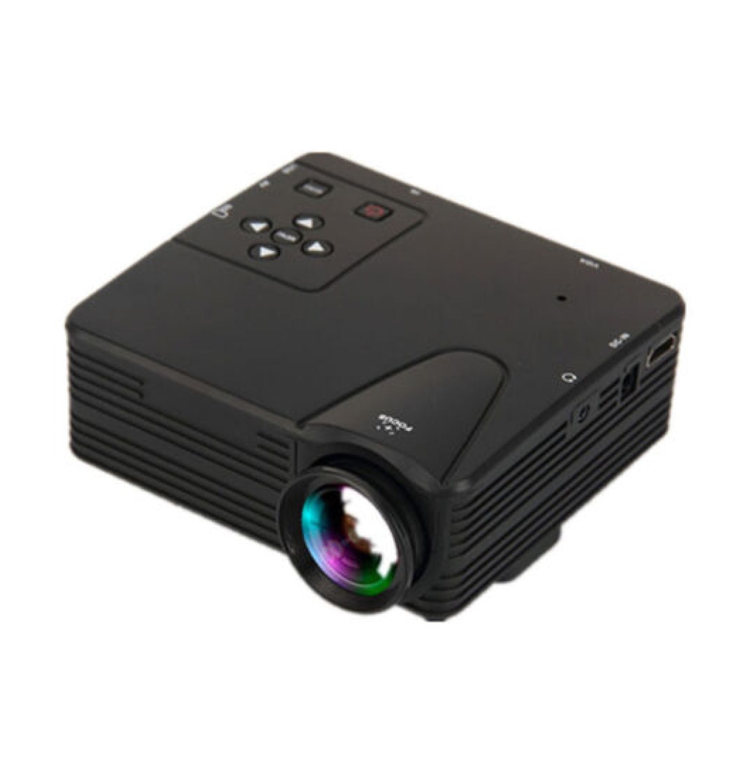 Portable 1080P Mini LED Projector Home Theater Cinema Player Multimedia ...