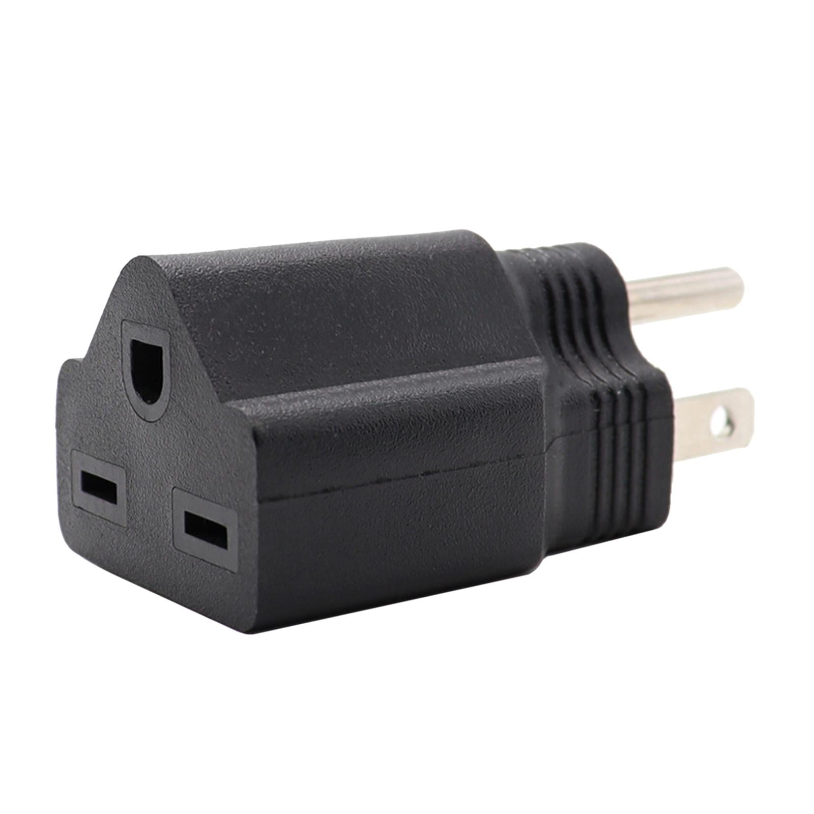 Portable 110G120V to 220-240V Plug Adapter Black Converter Convenient ...