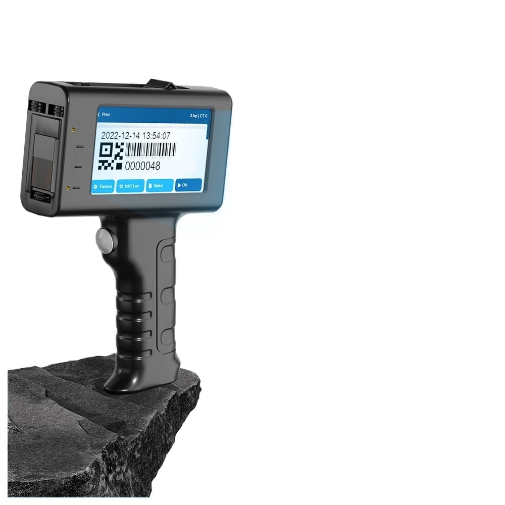 Portable 12.7mm Handheld Inkjet Printer Barcode Batch Number Logo ...