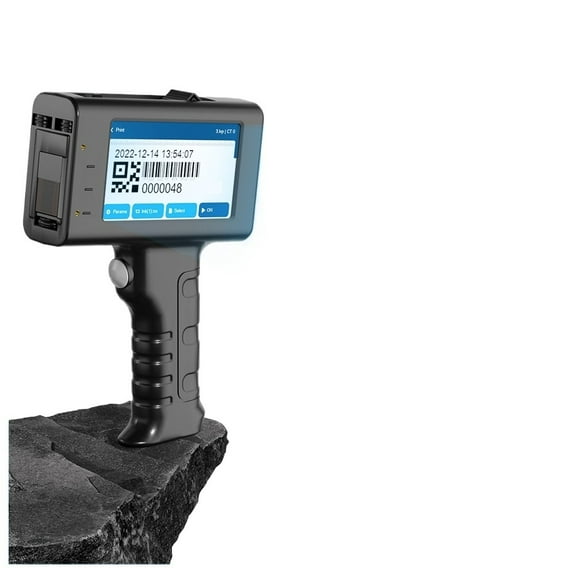 Portable 12.7mm Handheld Inkjet Printer Barcode Batch Number Logo ...