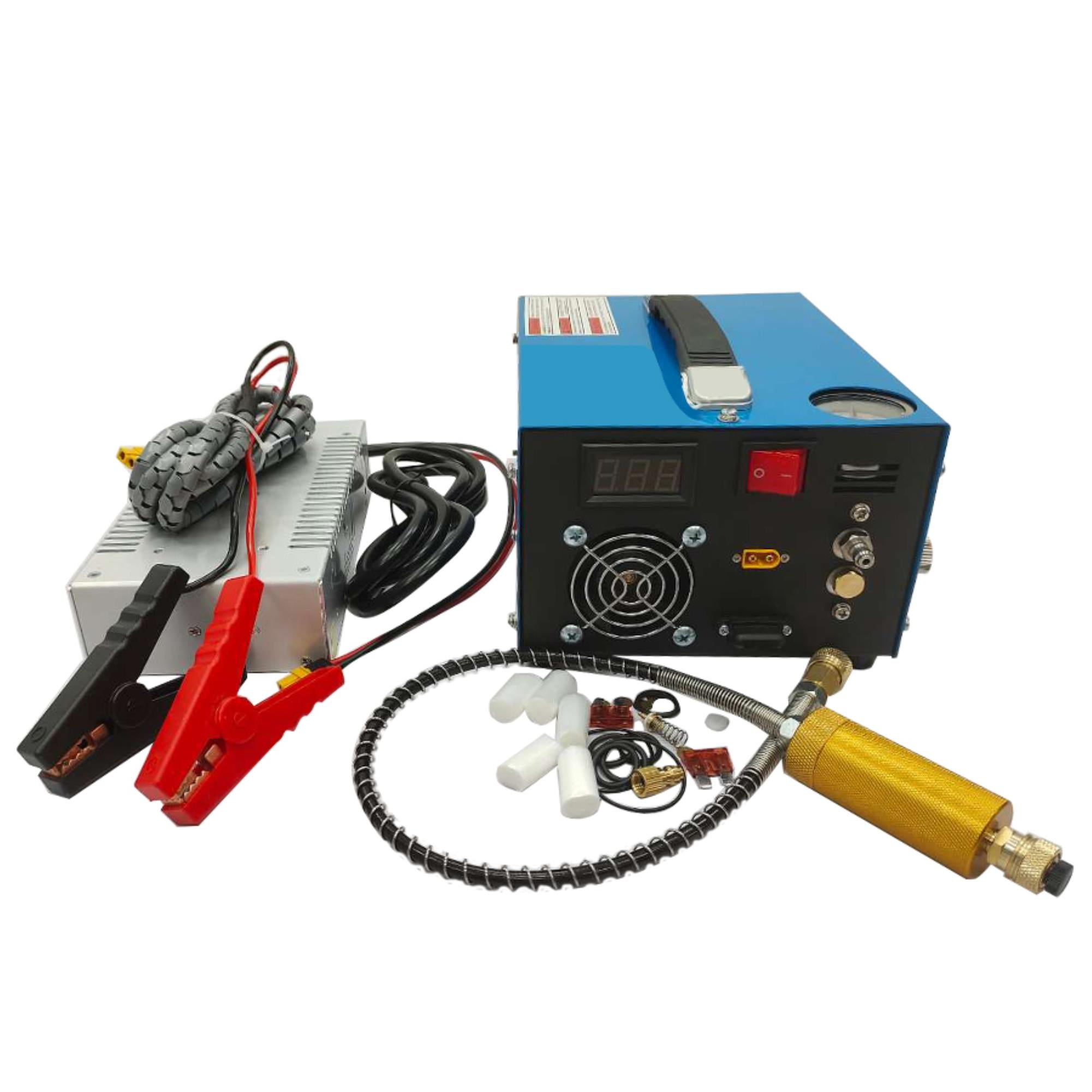 Portable 12V/ Air Compressor with High Pressure Pump for Larger Side ...