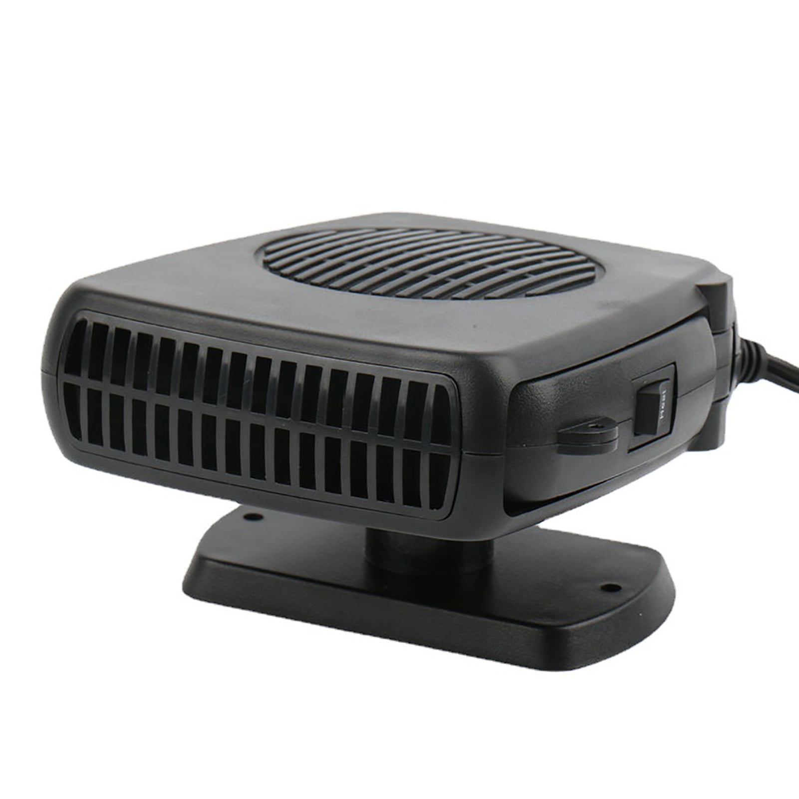Portable 12V Car Heating Fan and Windshield Defroster - Universal Plug ...