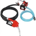 Portable 12V Diesel Fuel Transfer Pump Kit with Automatic Shut-off ...
