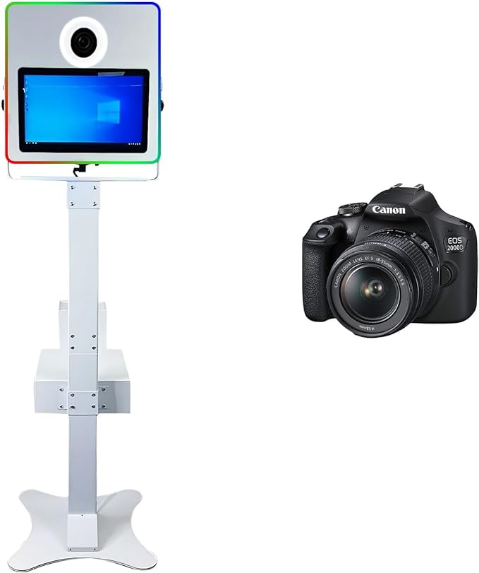 Portable 15.6 Inch DSLR Photo Booth Machine Touch Screen Camera ...